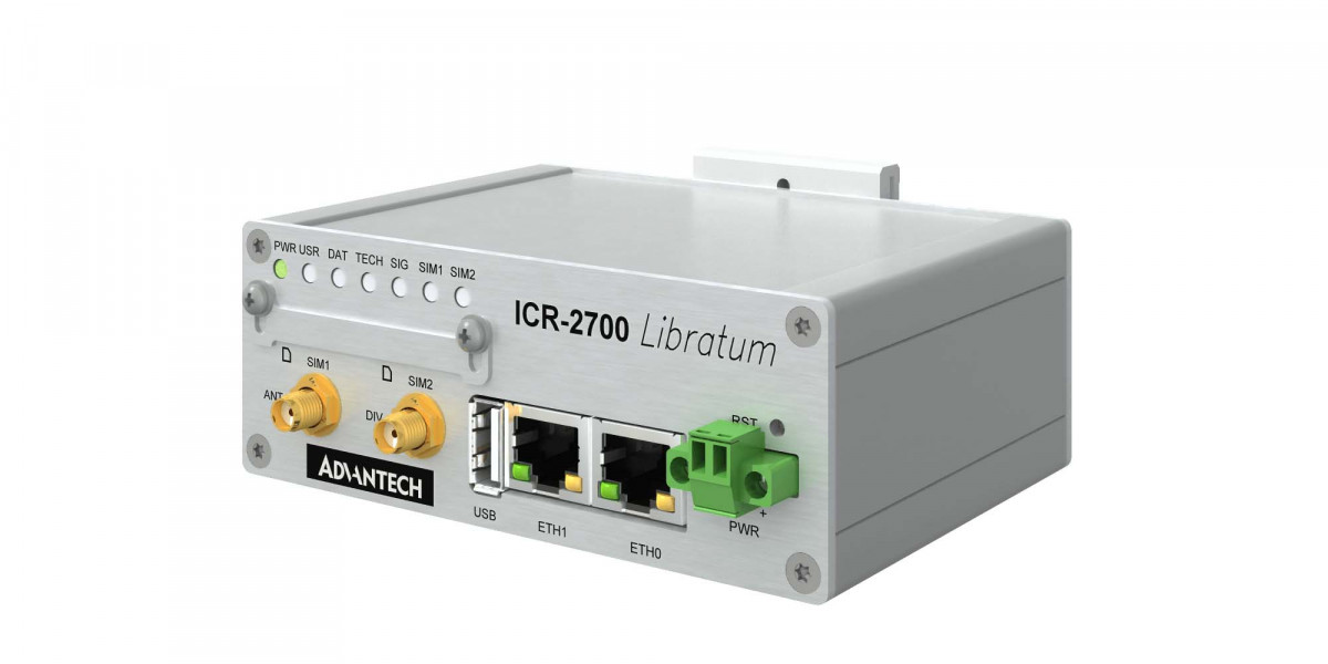 Industrie-Router: LTE-Router zur Montage auf der Hutschiene